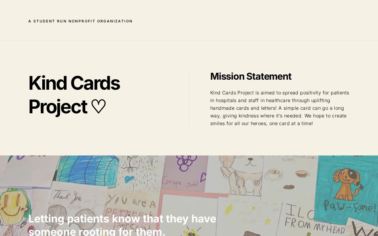 Kind Cards Project